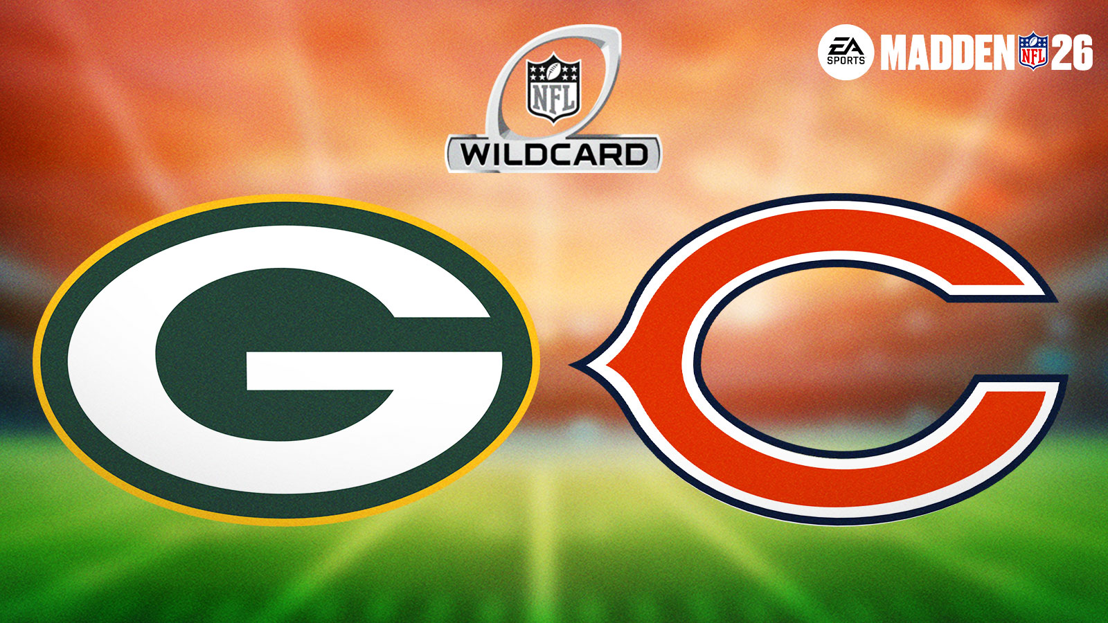 Packers vs. Bears wild card result according to Madden 26