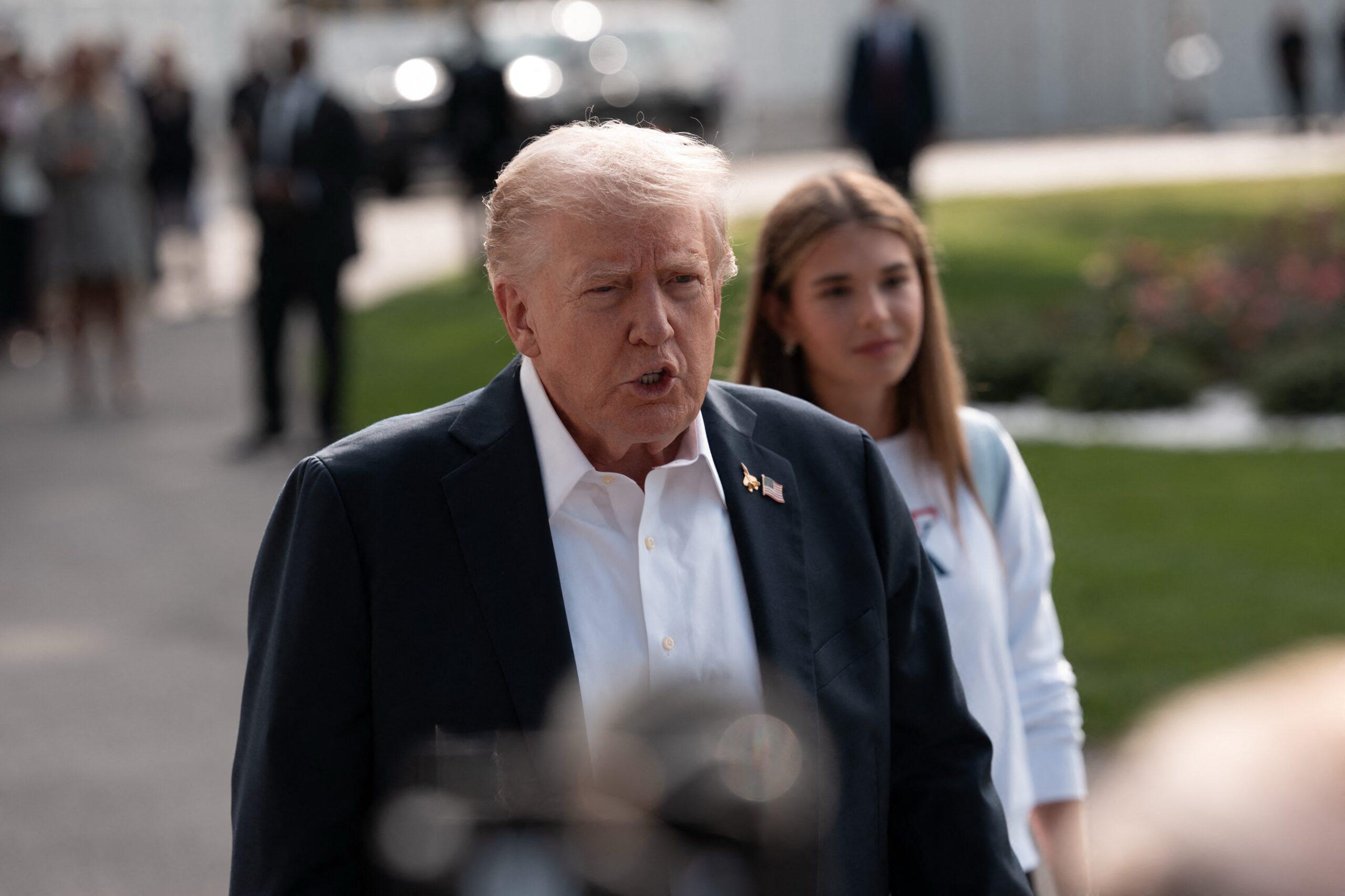 Donald Trump's granddaughter Kai reveals dating struggles while under ...