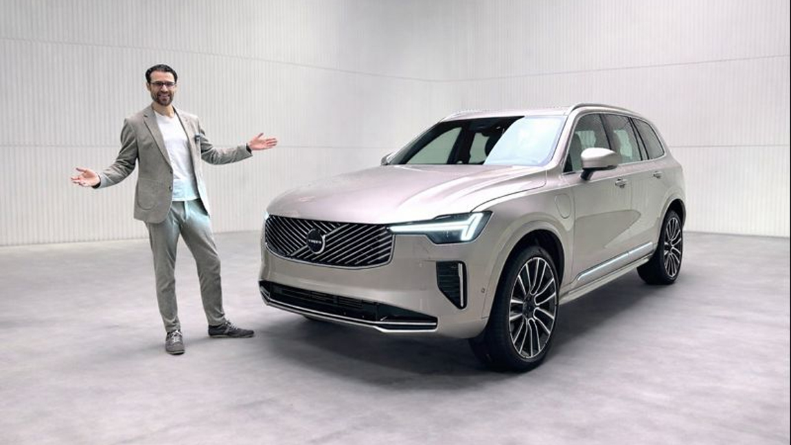 Volvo XC90 facelift shows a different strategy