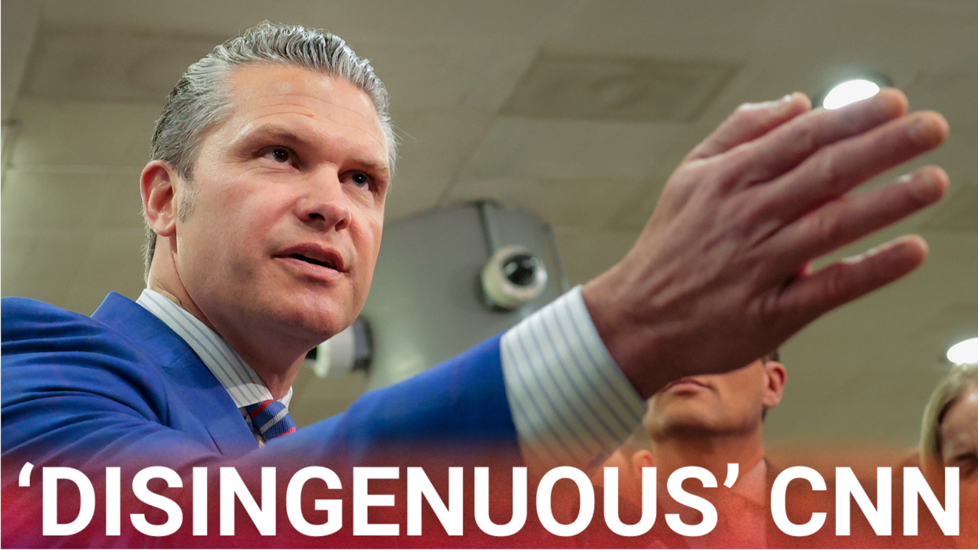 Pete Hegseth unloads on CNN reporter for 'disingenuous' question