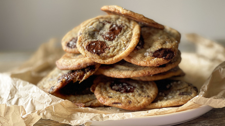 Double miso chocolate chip cookies recipe