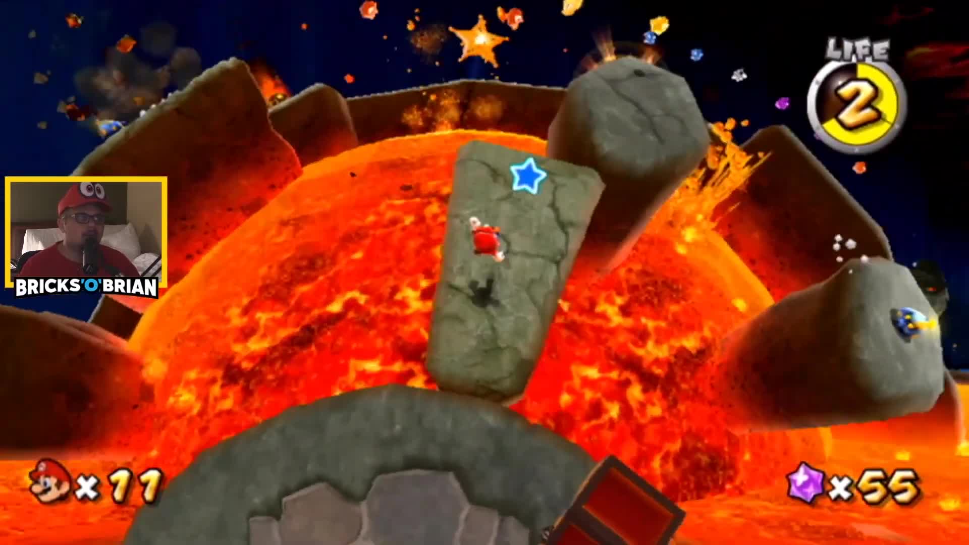 A bunch of bird brains! - Super Mario Galaxy 2 with Bricks 'O' Brian!