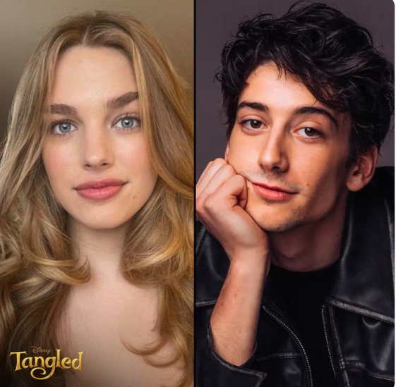 Teagan Croft and Milo Manheim announced as live action Rapunzel and ...