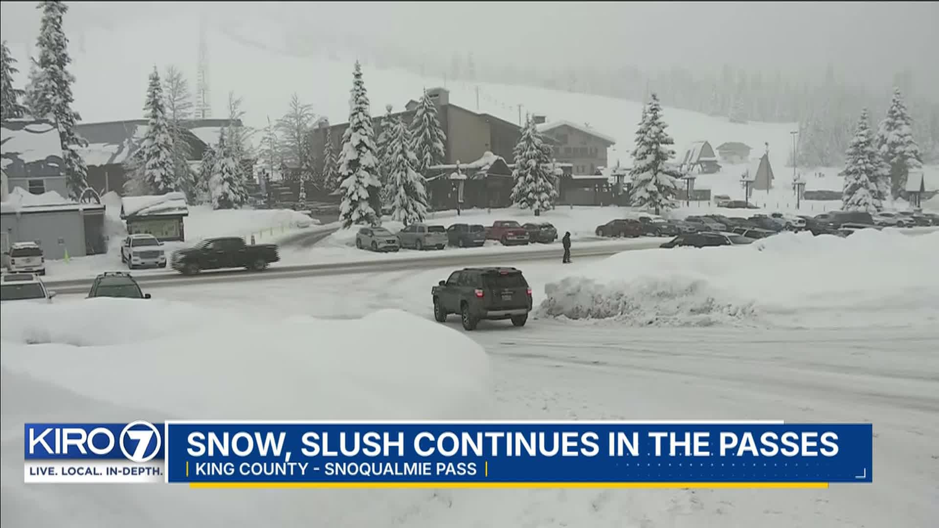 Be aware of winter weather causing crashes in Washington mountain passes