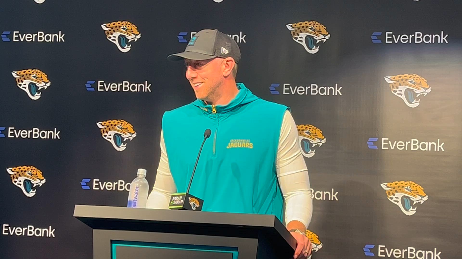 Jacksonville Jaguars head coach Liam Coen on why he hired Anthony Campanile