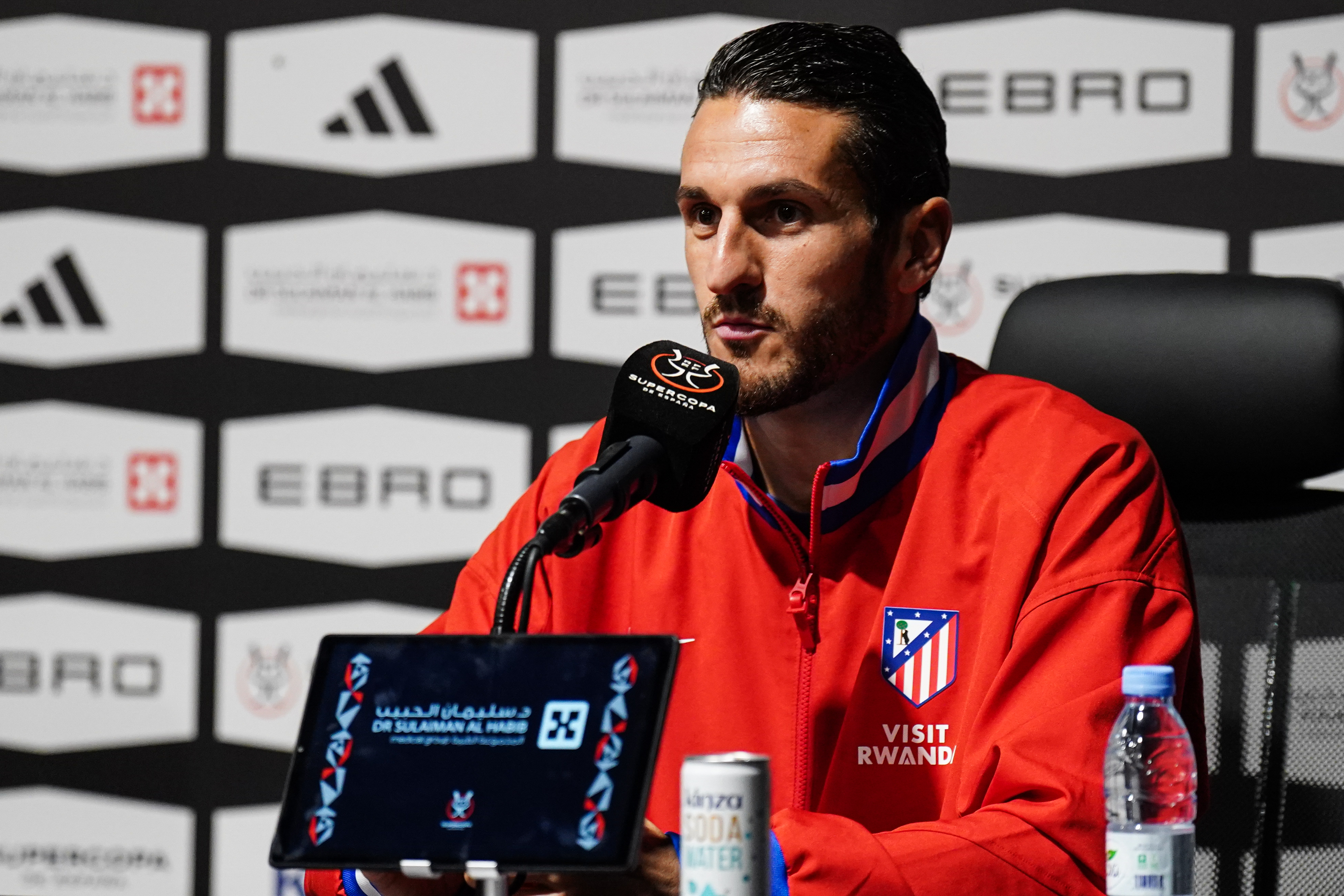 Koke: "Tomorrow Real Madrid will face Atlético, who will give their all"