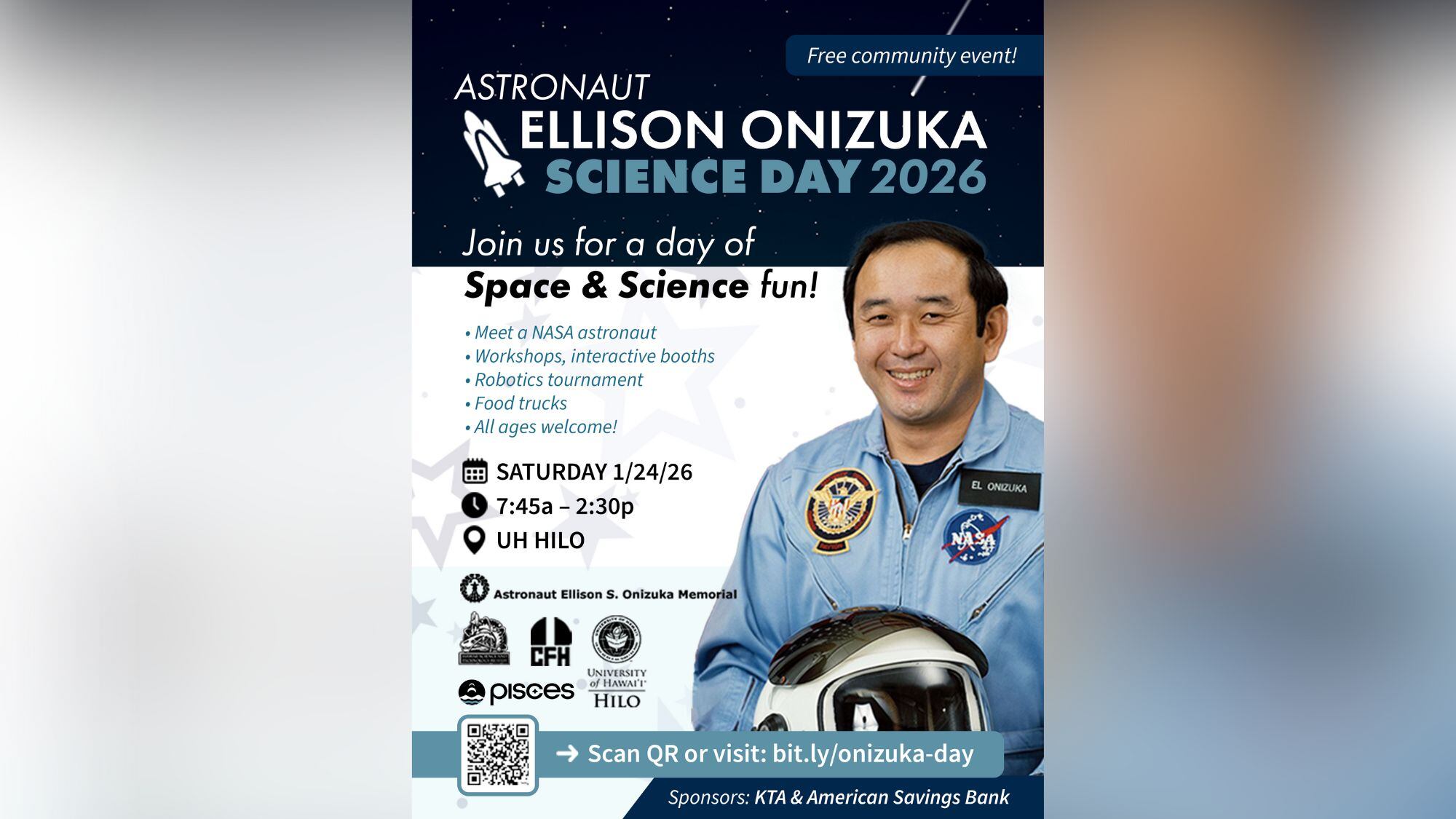 Ellison Onizuka Science Day honors Hawaii’s first astronaut, educates keiki