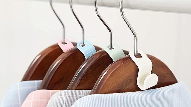Organize your closet with a budget-friendly space-saving find
