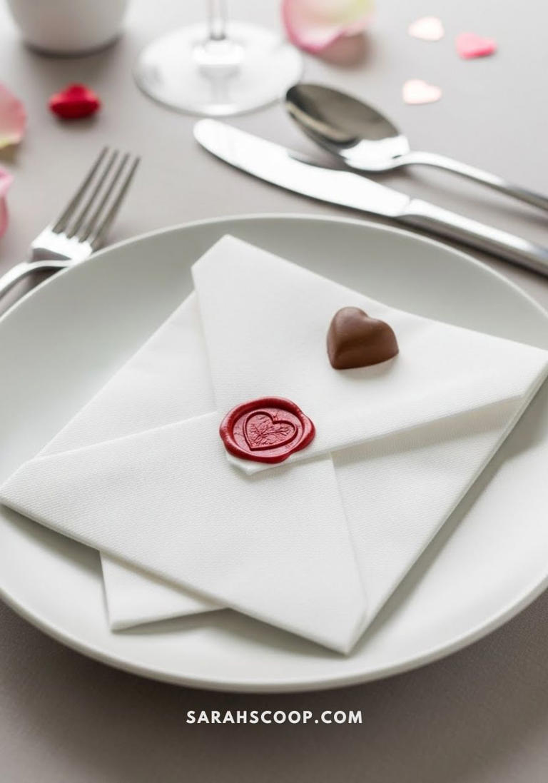 25 Valentine’s Day napkin folding ideas