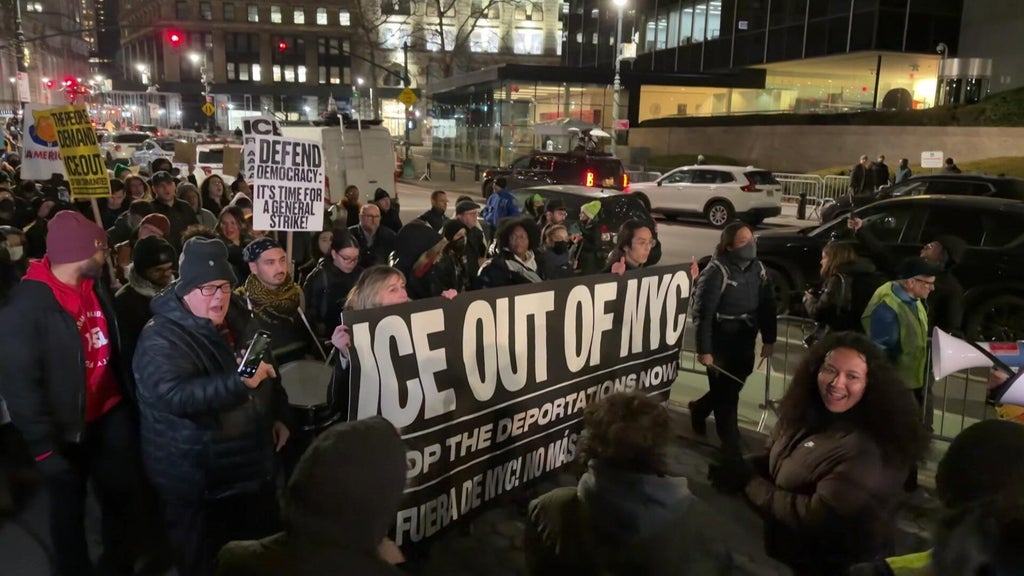 Anti-ICE rally held in NYC in response to deadly Minneapolis shooting