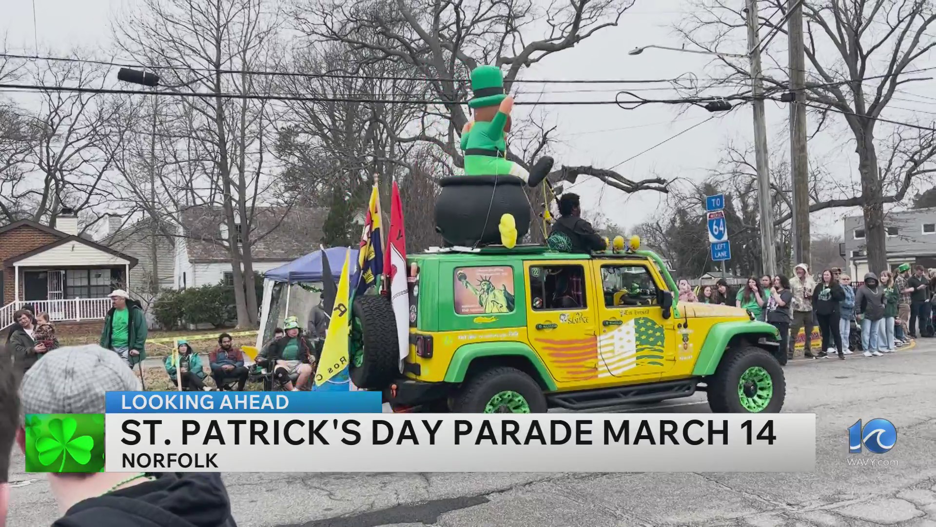Ocean View St. Patrick's Day parade grand marshal announced