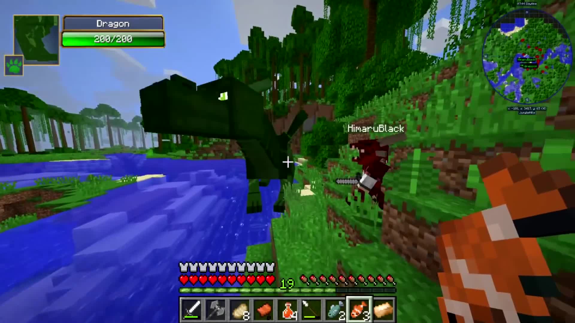 ENCONTRAMOS GUERREIROS DE OUTRA DIMENSAO !! - Minecraft Dragões #11