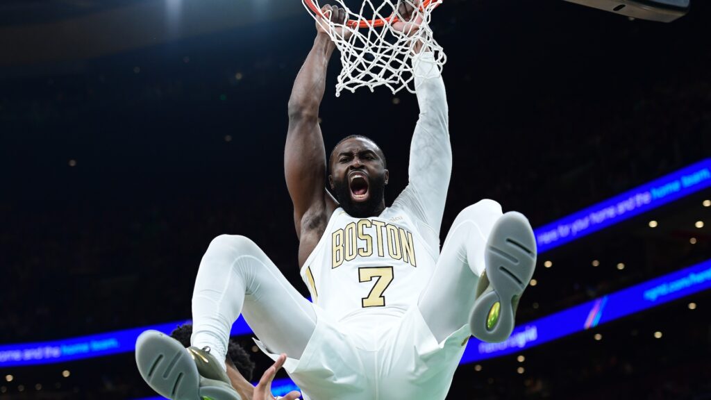 Celtics fall to Jokić-less Nuggets at home despite 33 points from ...