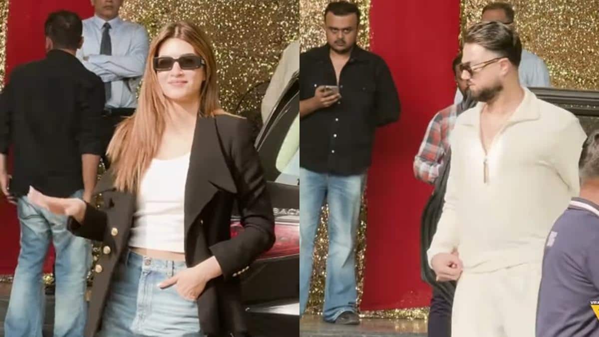 Kriti Sanon heads to Udaipur with Kabir Bahia for sister Nupur Sanon’s ...