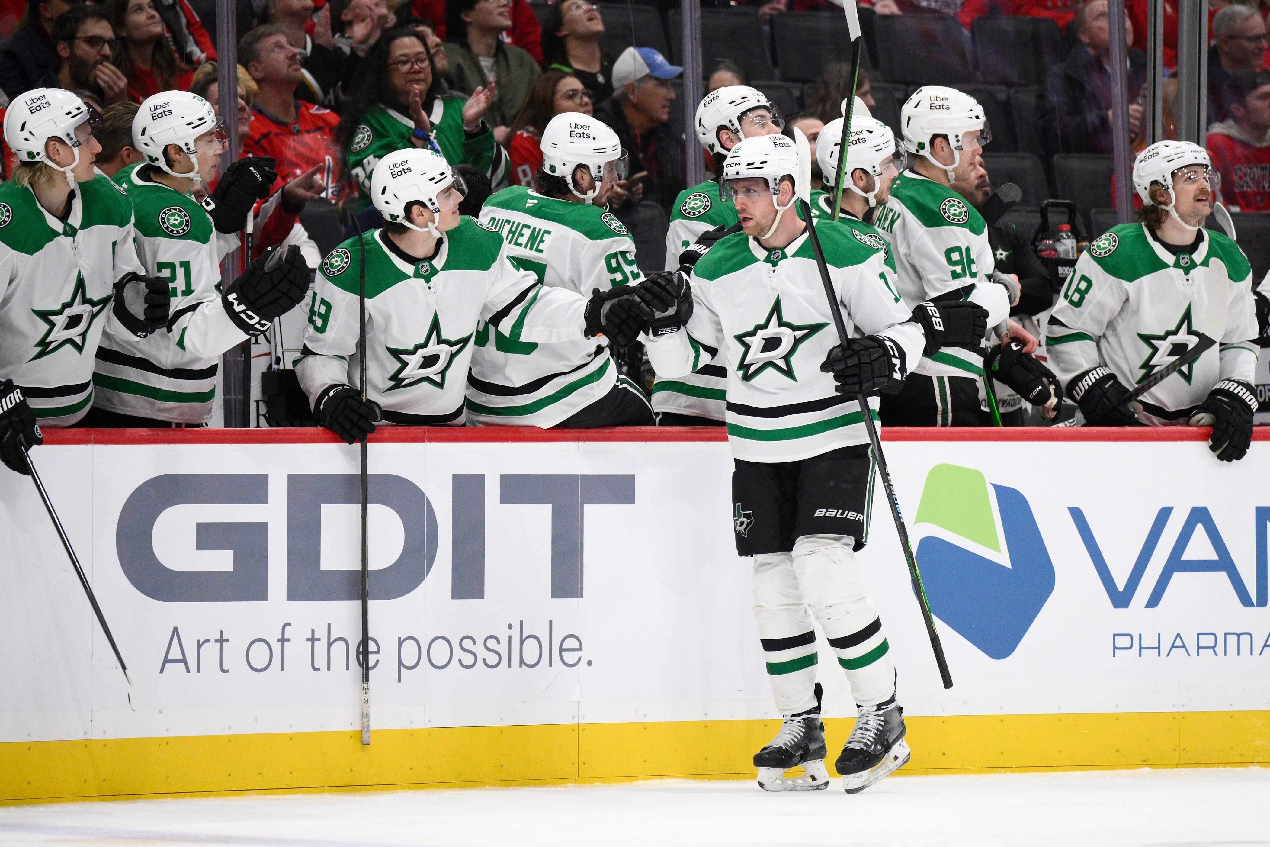 Stars beat the Capitals 4-1 to end their losing streak at 6 games