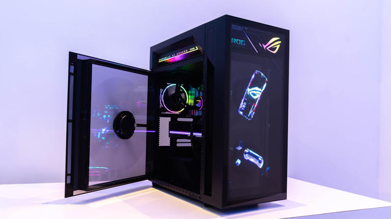 I caught a glimpse of the holographic future in this wild Asus ROG ...
