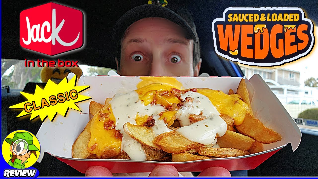 Jack in the Box® classic sauced & loaded wedges review – are they worth ...