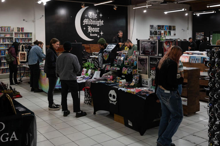 The midnight hour is much more than a record store