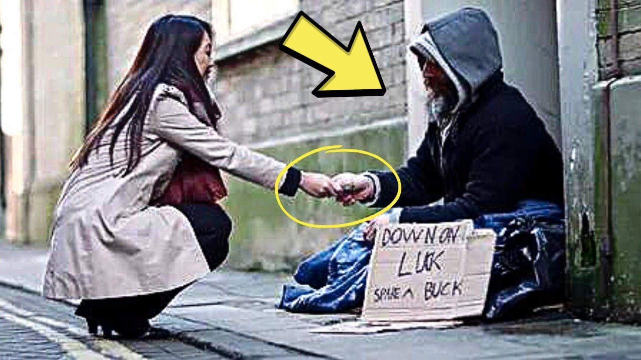 Older millionaire dresses as homeless to test young fiancée he helped ...