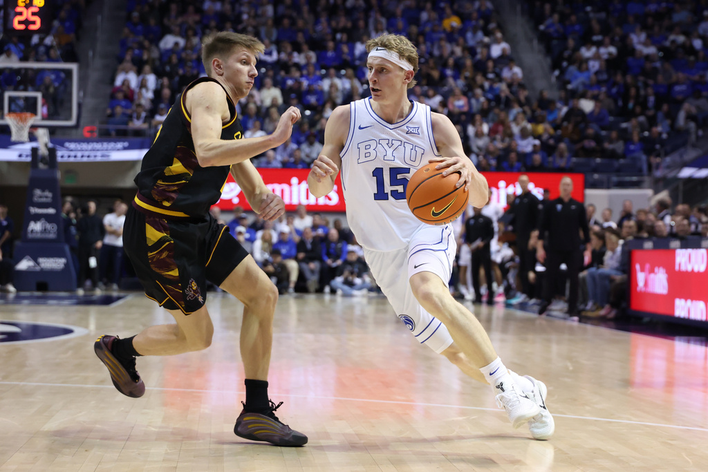 Saunders scores career-high 31 points as No. 9 BYU routs Arizona State ...