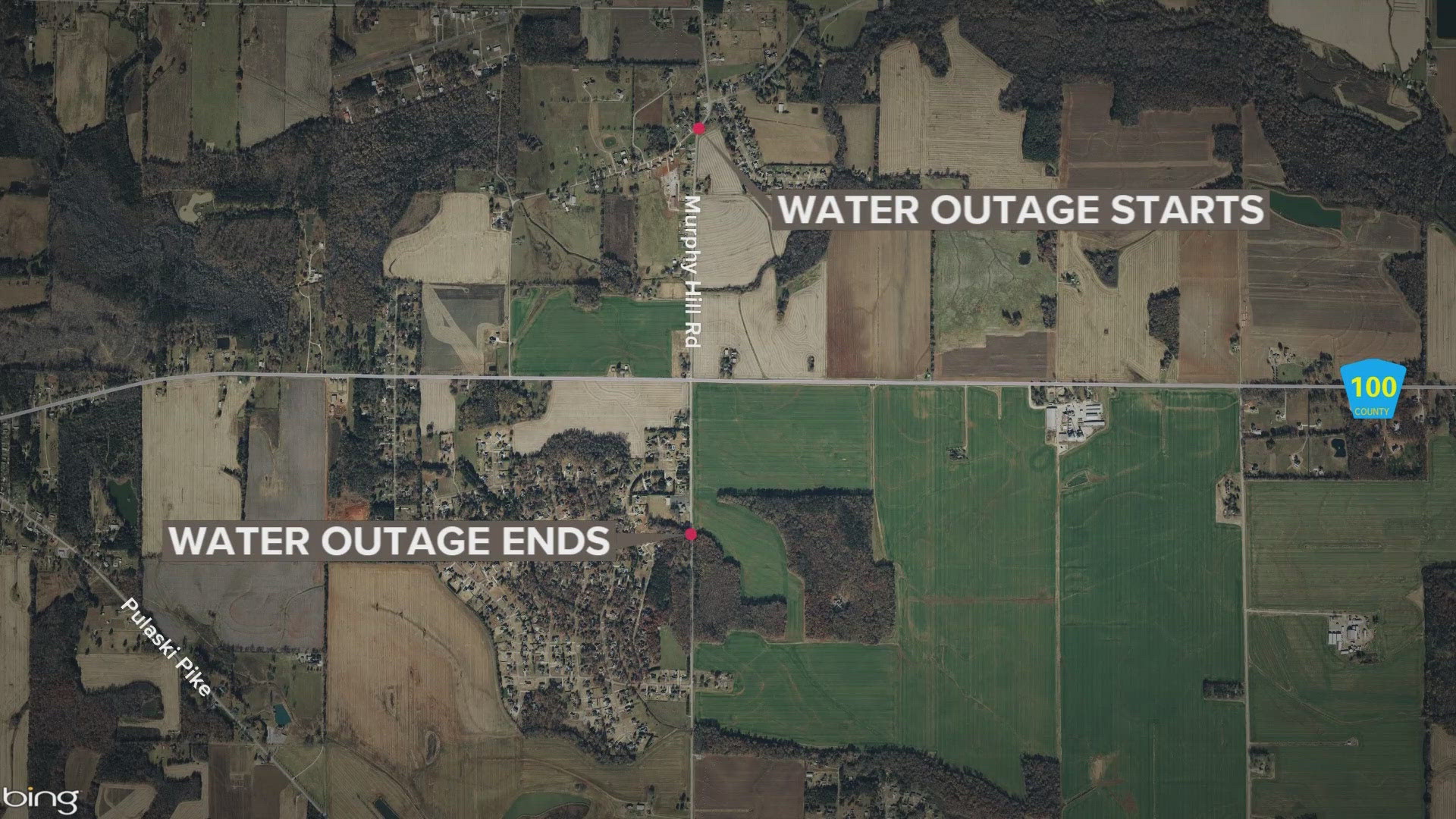 Planned Madison County water outage rescheduled for tomorrow