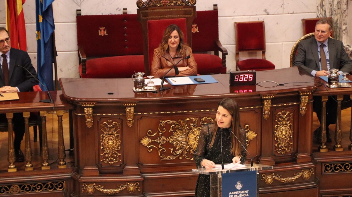 María Pérez se despide del Ayuntamiento de València defendiendo la ...