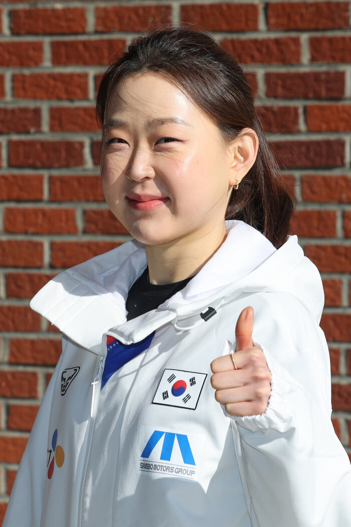S Korean speed skater Kim Min-sun