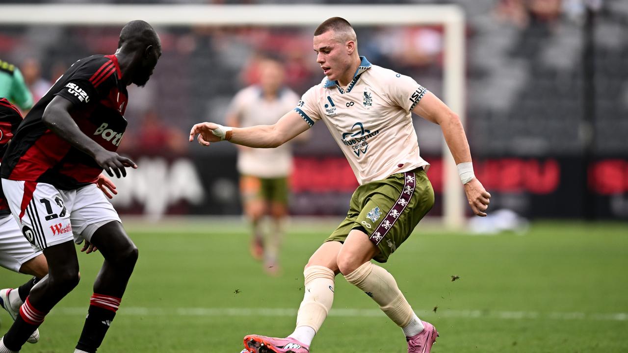 Rising A-League star embroiled in racism probe