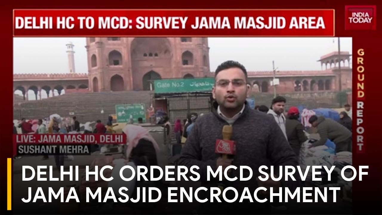 Sushant Narayan reports: Delhi HC orders MCD survey of Jama Masjid ...