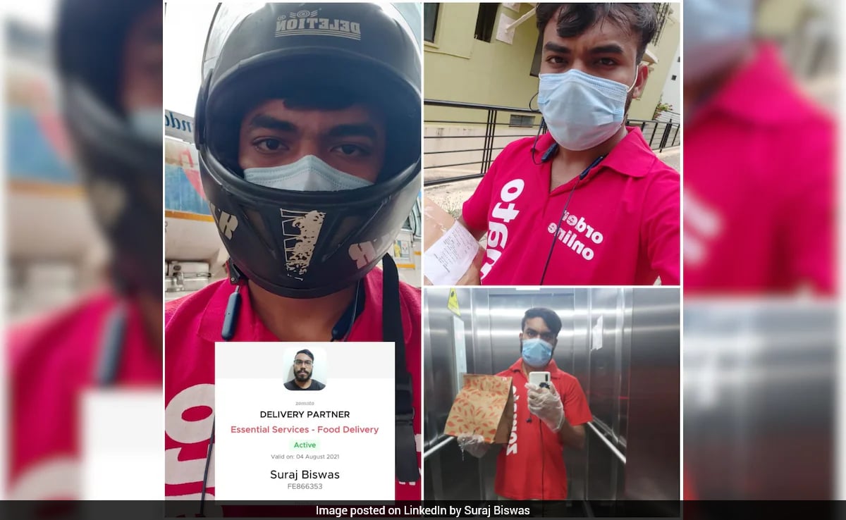 Startup founder who worked as Zomato delivery partner supports gig work ...