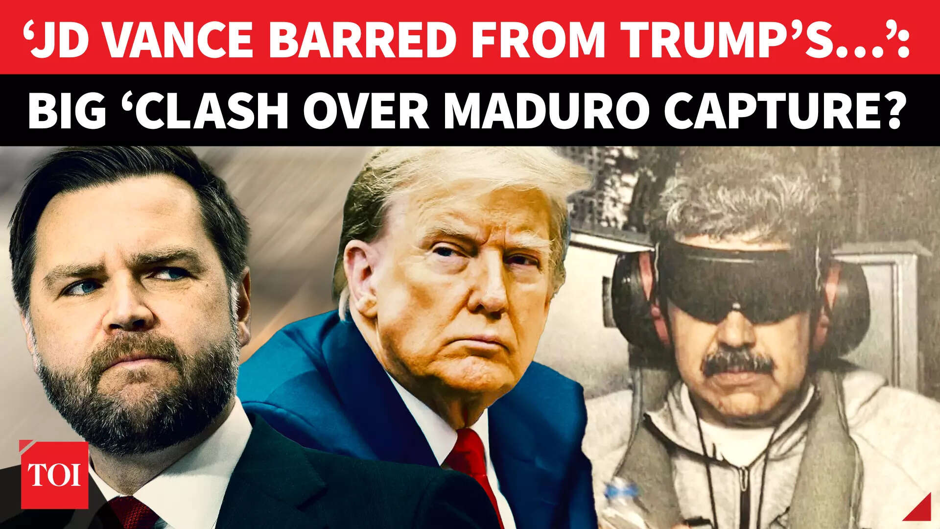 White House denies claims of JD Vance's absence during Venezuelan ...