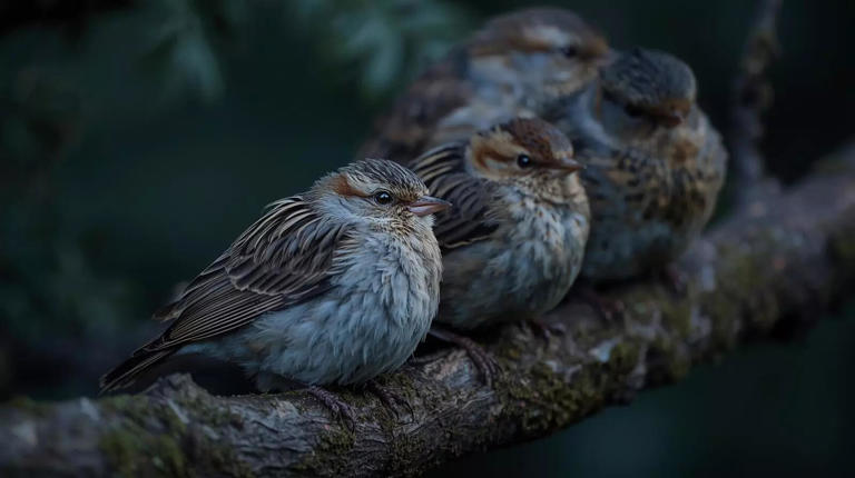 Birds sleep with one eye open and here’s the reason