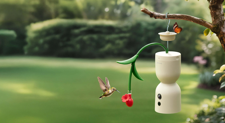The world's first 360-degree bird feeder camera lets you film every ...
