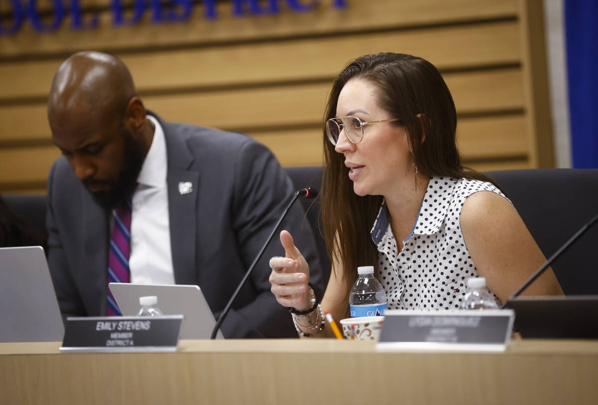 CCSD school board votes for new leadership for 2026