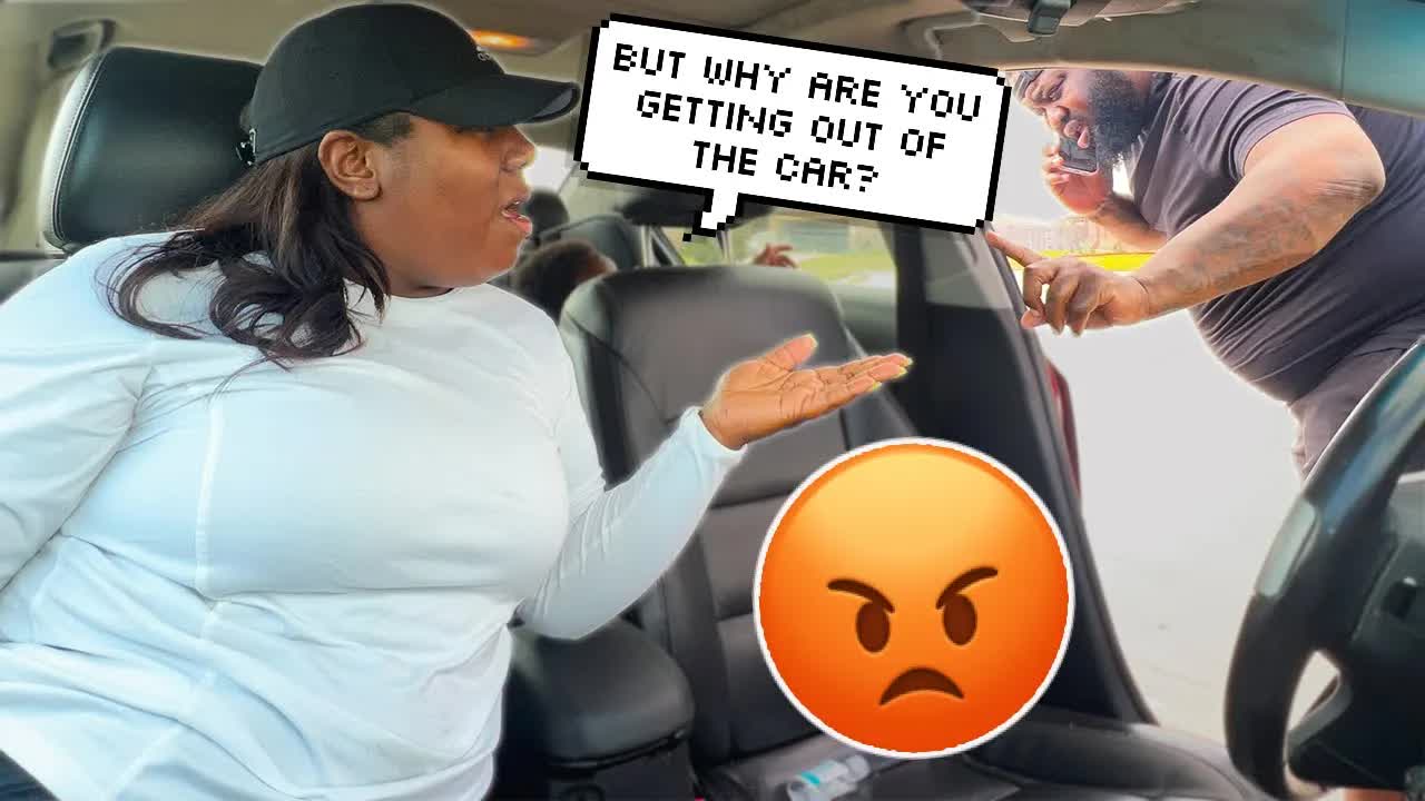 Getting a call from my ex then leaving the car to see my wife's reaction