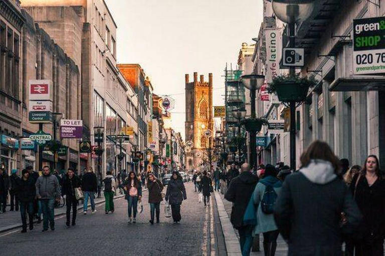 'Liverpool street where I travelled in time and I'm not the only one'