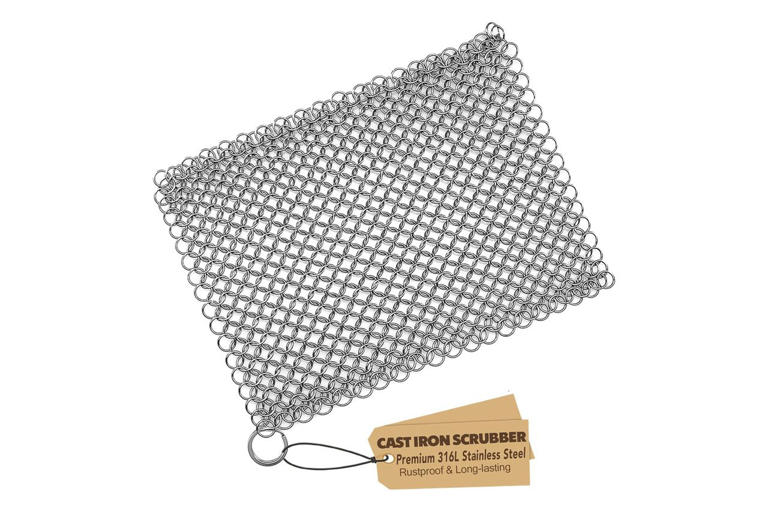 Don't ruin your cast iron—use these simple tools to clean it properly