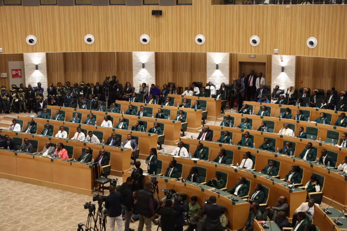 In parliament next month