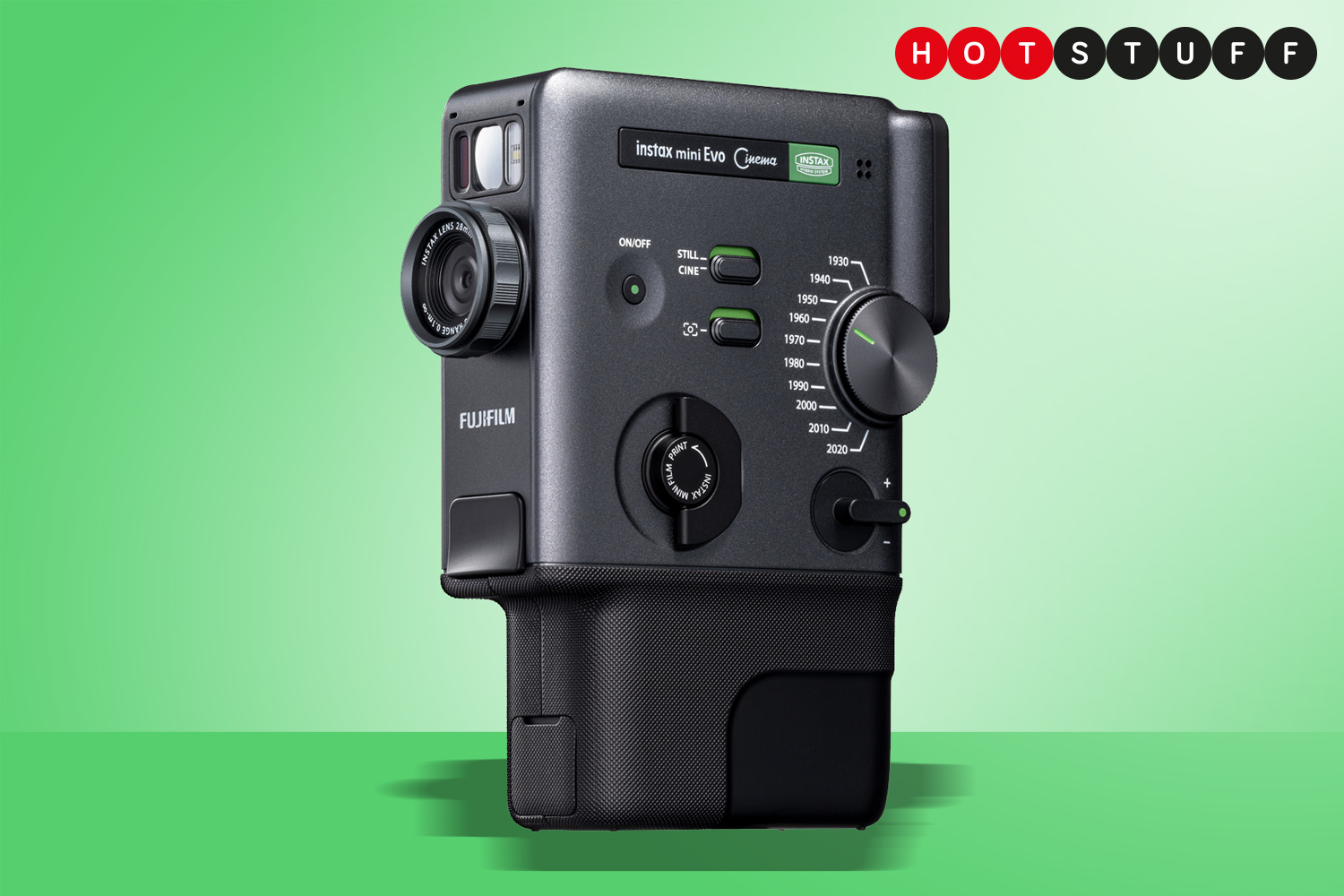 This Super-8 style instant camera oozes retro cool and 'prints' videos