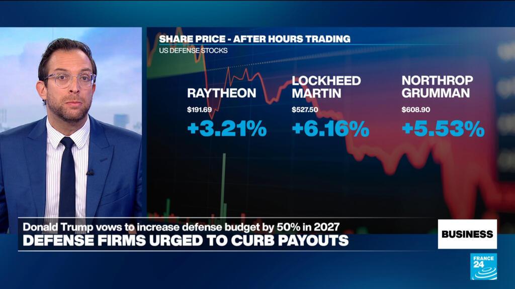 Trump calls for US military spending to increase by 50% in 2027