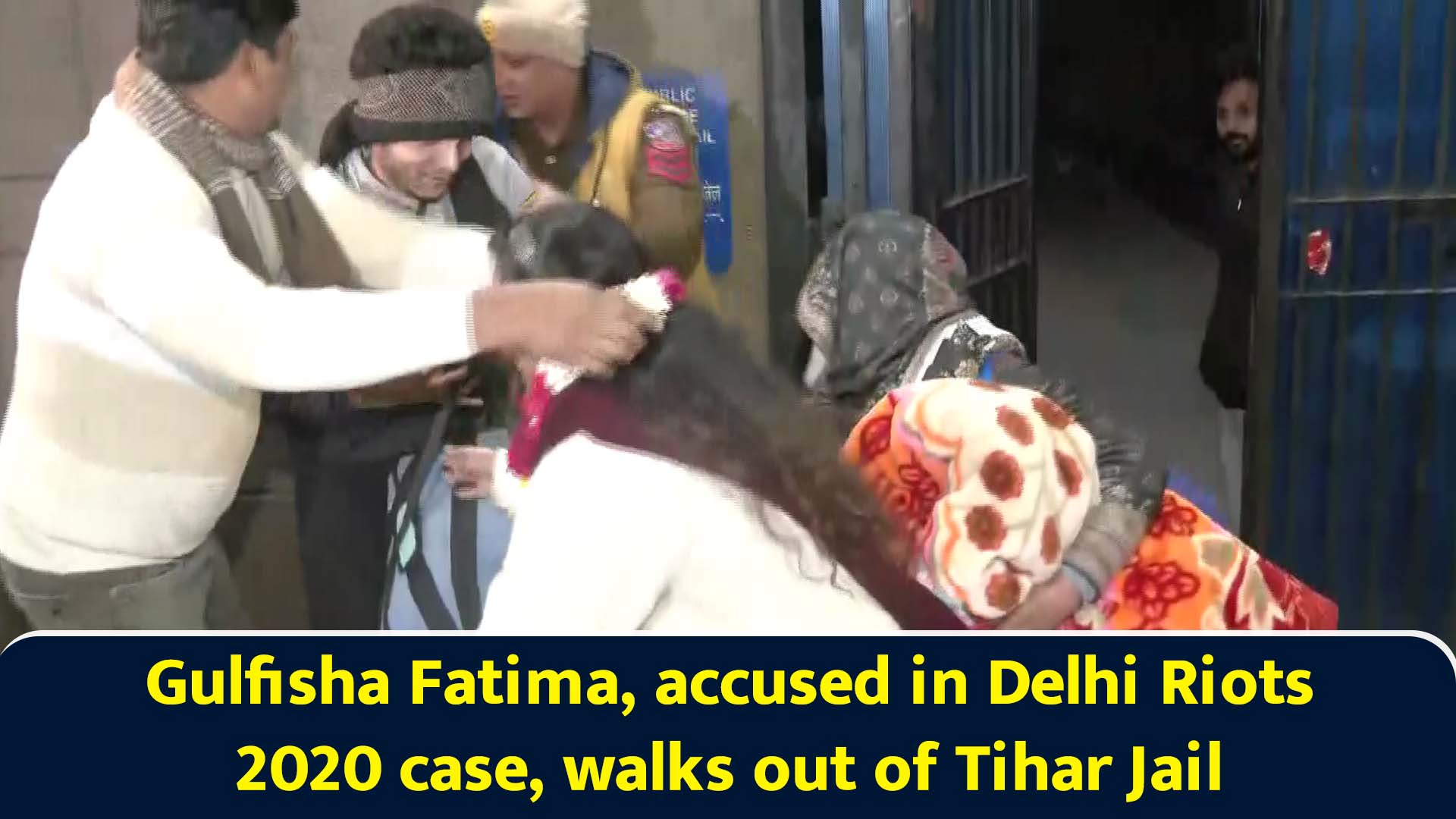 Gulfisha Fatima, accused in Delhi riots 2020 case, walks out of Tihar Jail