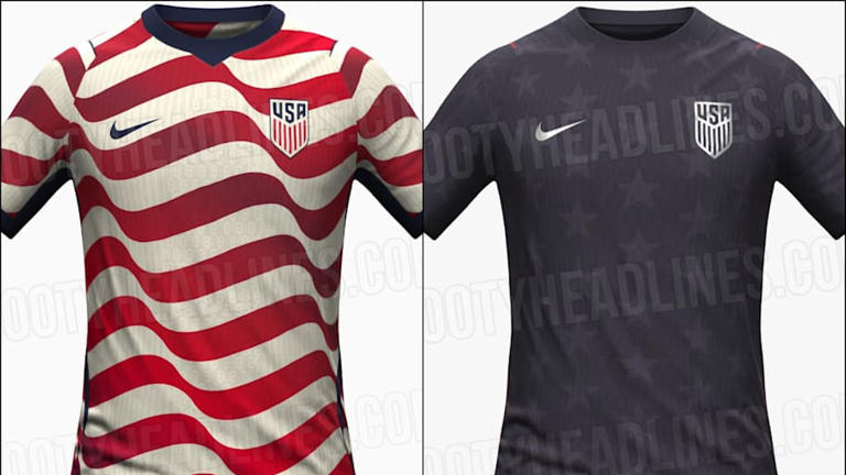 USMNT’s 2026 World Cup home and away jerseys leak
