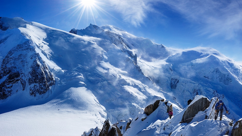 Warum Europas höchster Berg meterweise schrumpft