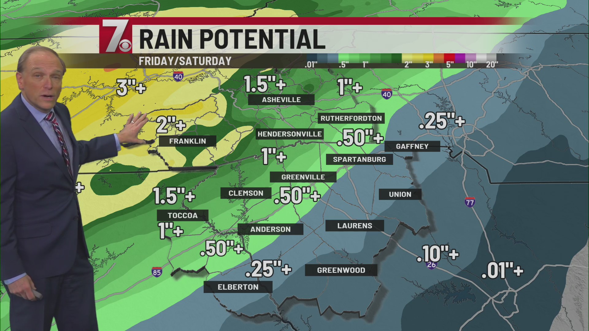 7Weather Thursday AM forecast