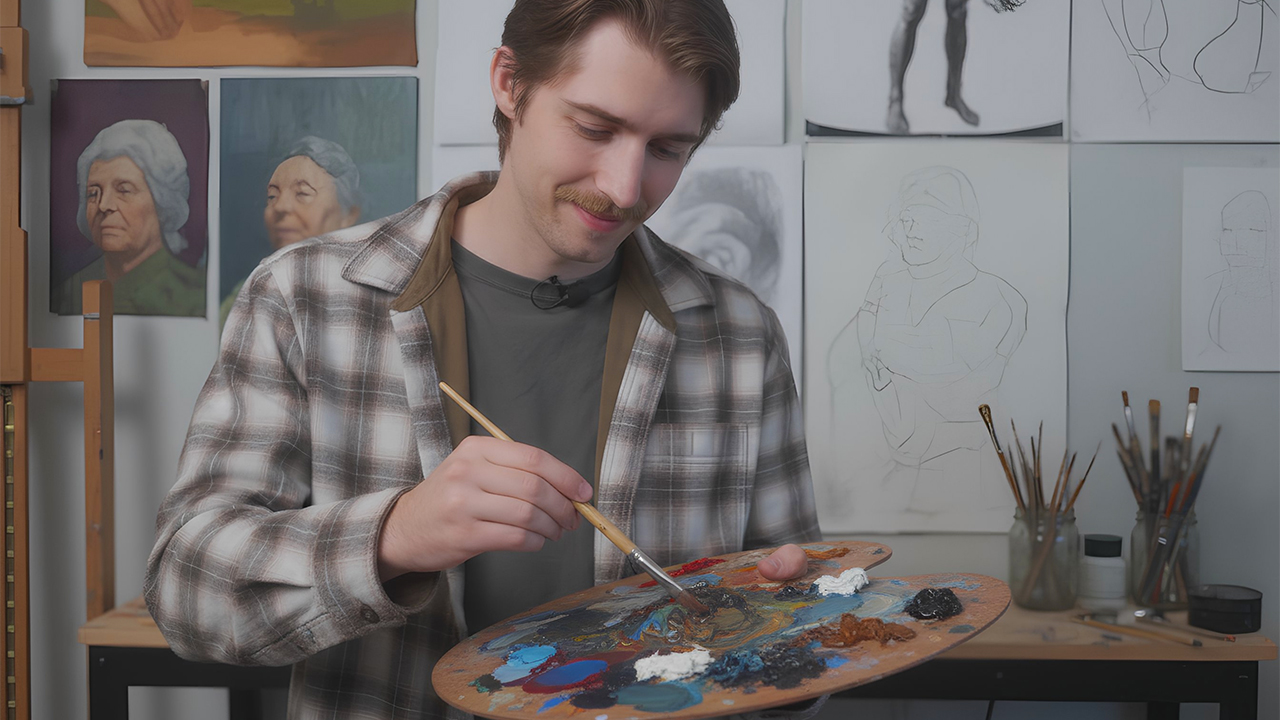 Can low-cost AliExpress brushes compete with professional oil painting ...