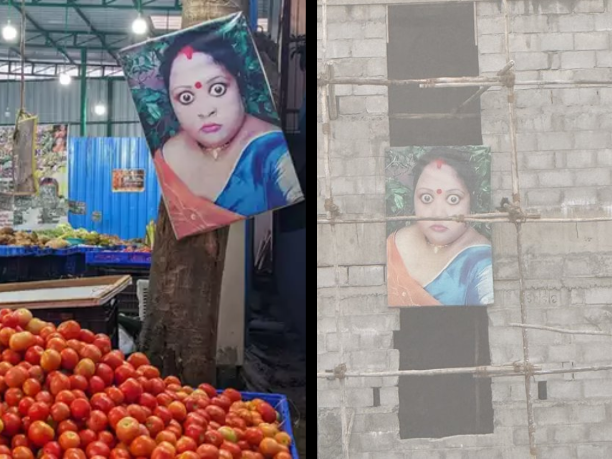 She’s on every Bengaluru construction site: Who is this big-eyed ...