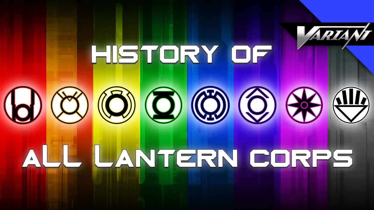 History of all the Lantern Corps