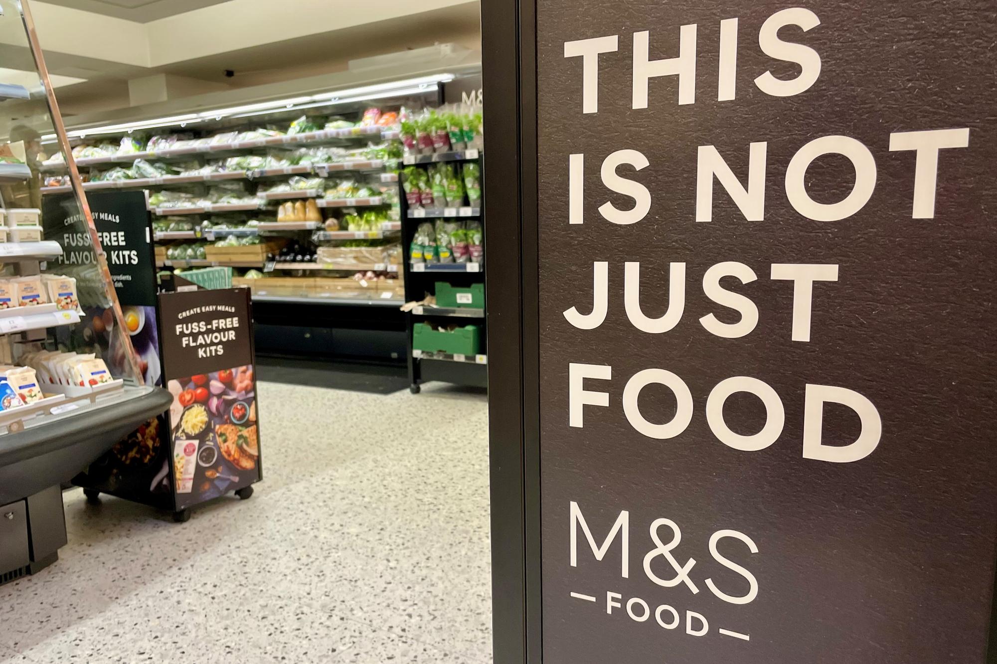M&S and Tesco ring up strong festive food sales but City reaction divided