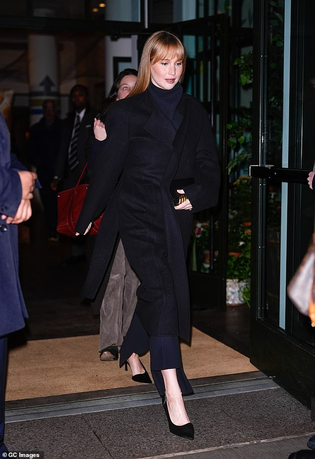 Jennifer Lawrence cuts svelte figure at Die My Love screening after ...