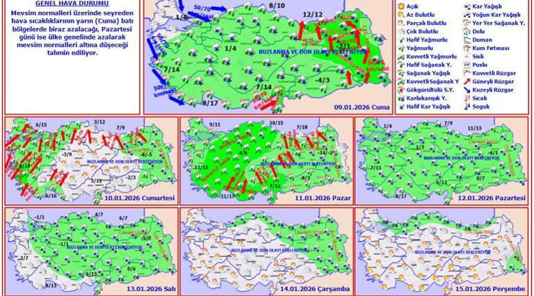 Son dakika hava durumu haberleri! Bugün kar yağacak mı? İstanbul'da kar ...